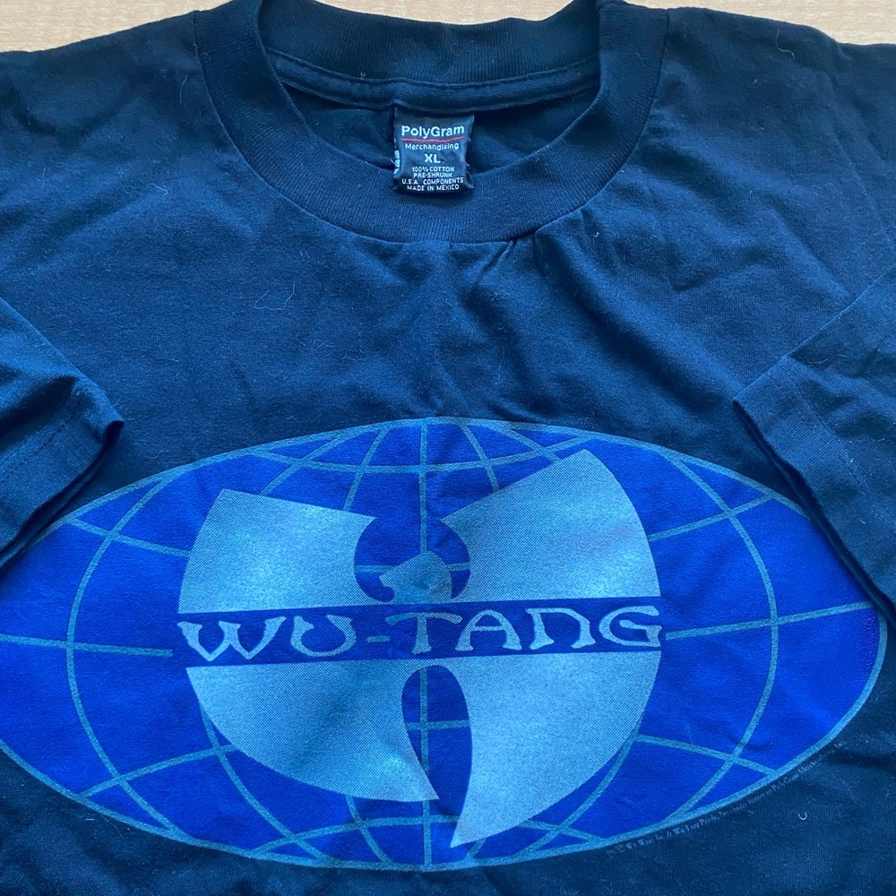 Rare Vintage 90s Wu Tang Clan Wu Wear Polygram Worldw… - Gem
